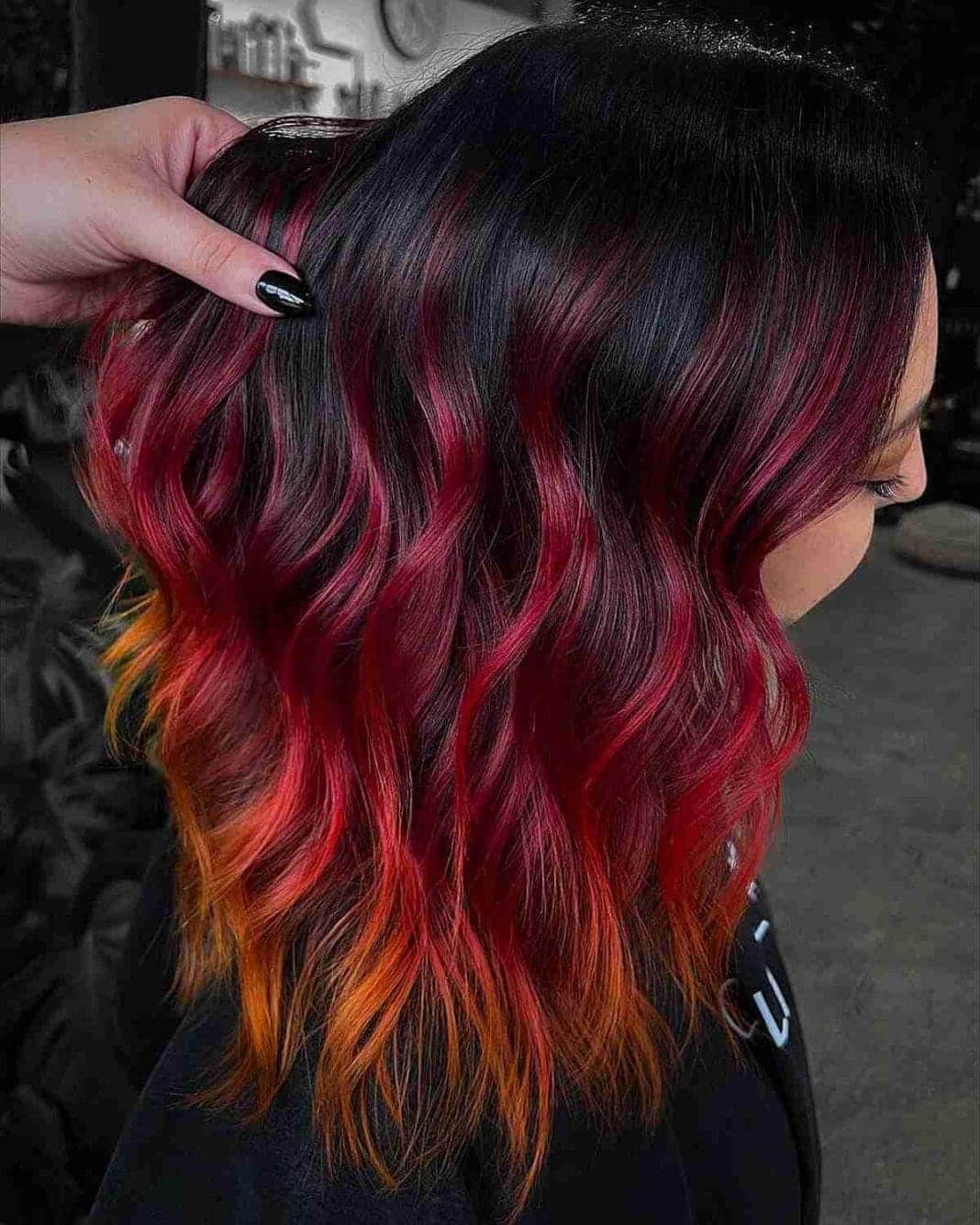 34 Hottest Red Balayage Hair Ideas Perfect for 2025 | HAIRS | Page 3