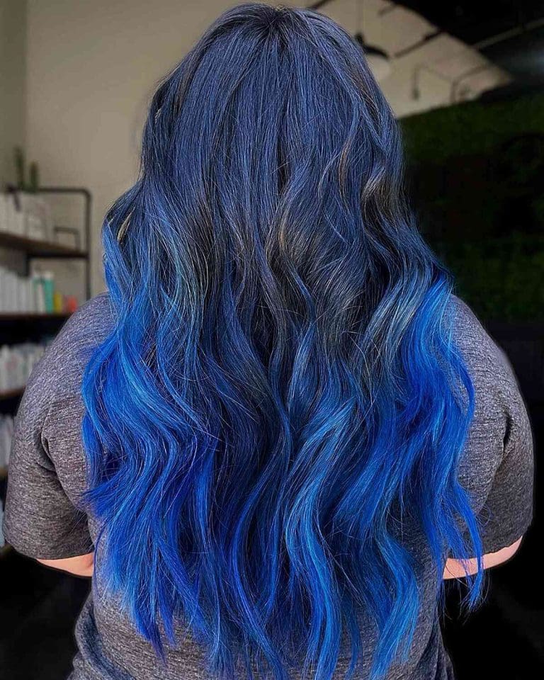 30 Stunning Blue Ombre Hair Colors Perfect for This Season