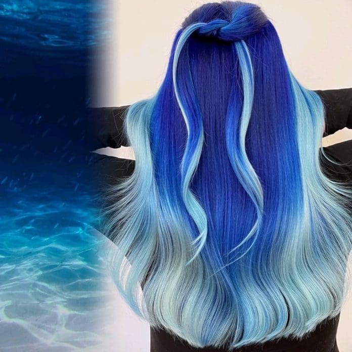 30 Stunning Blue Ombre Hair Colors Perfect for This Season