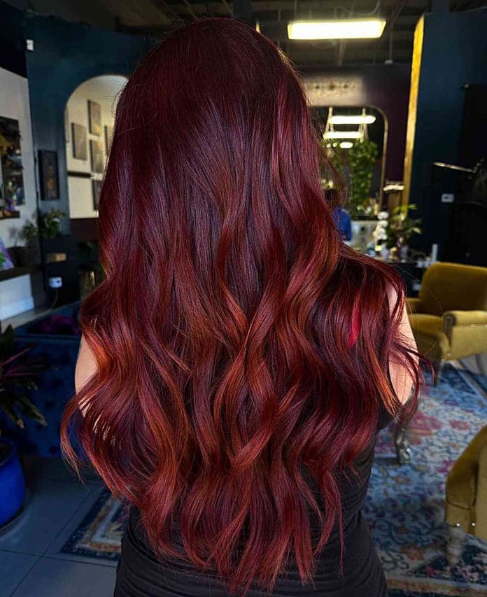 34 Hottest Red Balayage Hair Ideas Perfect for 2026