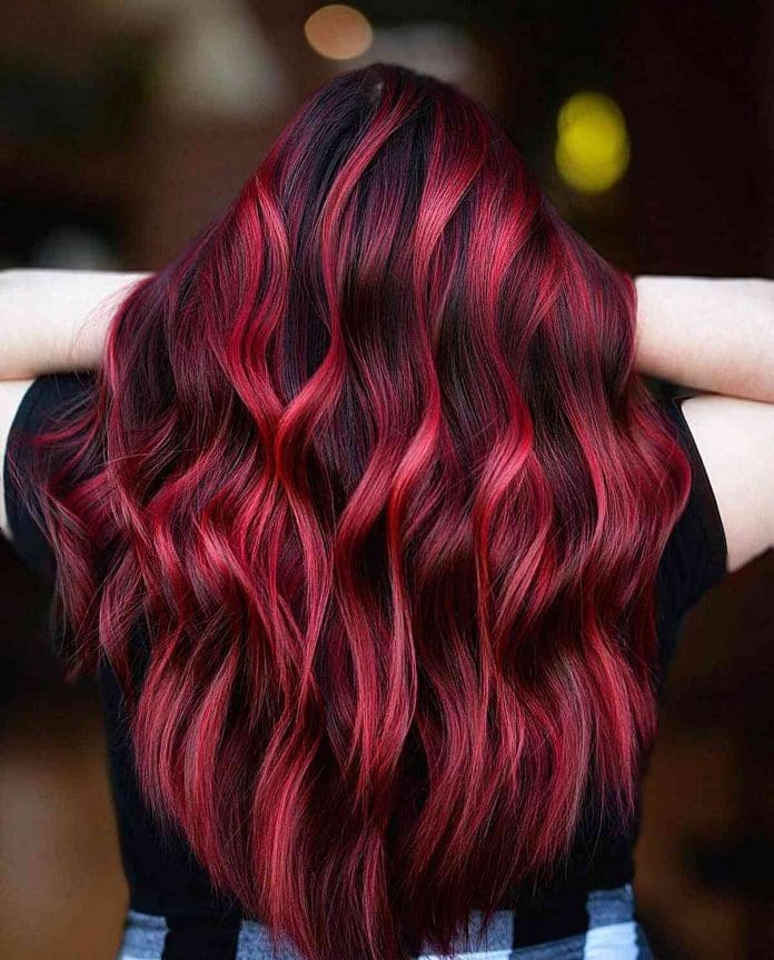34 Hottest Red Balayage Hair Ideas Perfect for 2025 | HAIRS