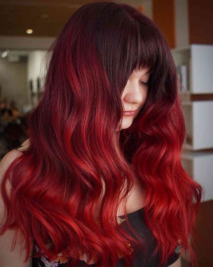 34 Hottest Red Balayage Hair Ideas Perfect for 2026