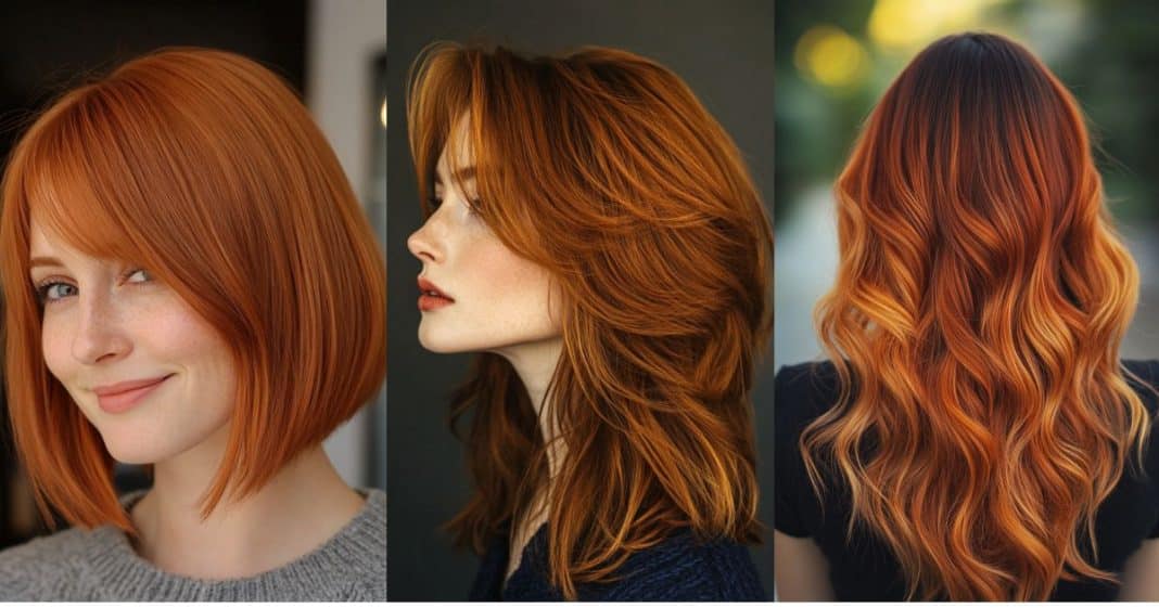 28 Fresh Ways to Rock Ginger Copper Hair in 2025