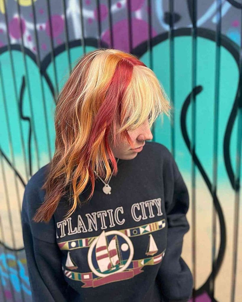 28 Bold and Beautiful Skunk Stripe Hair Ideas to Try Now