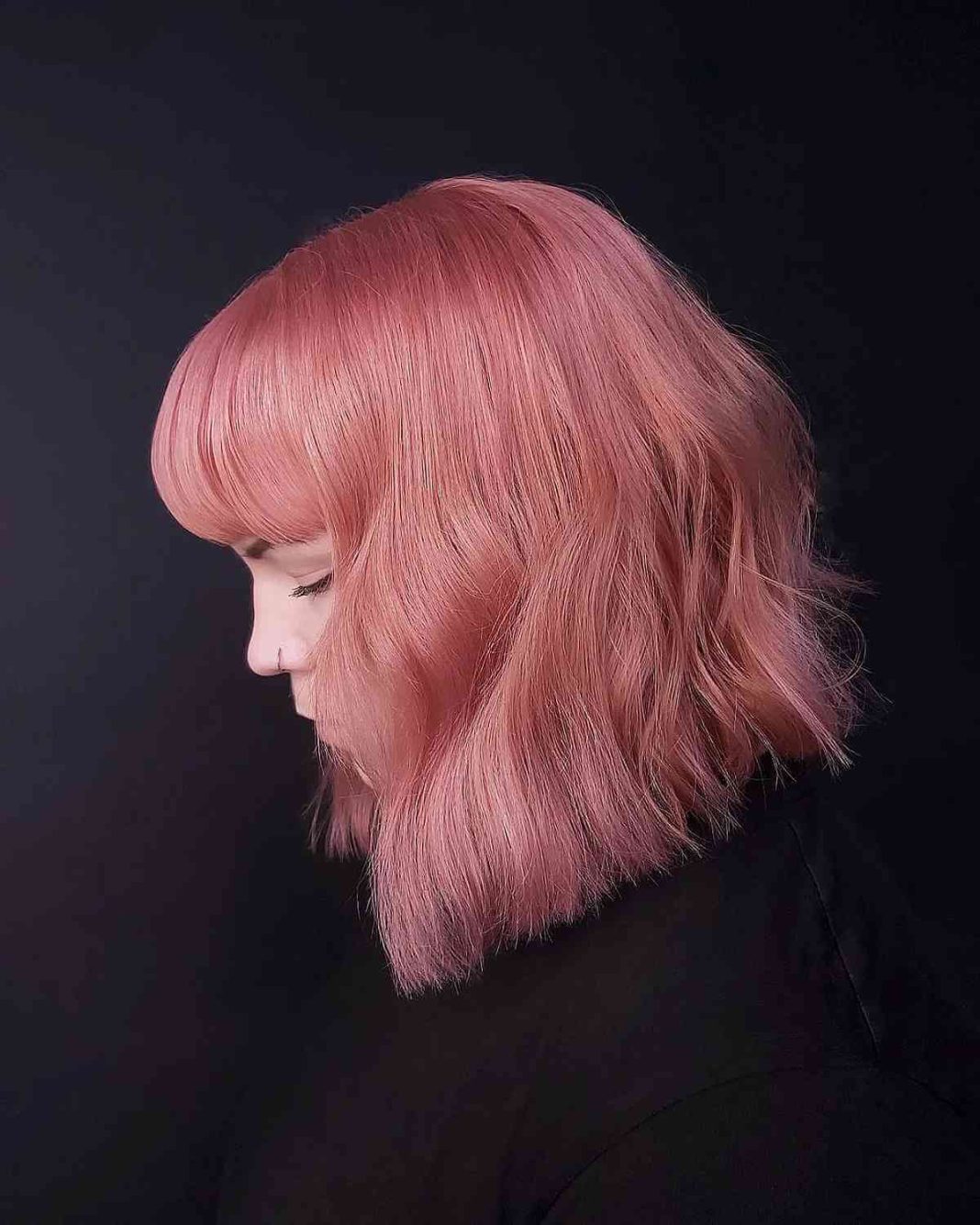 Top 28 Rose Gold Hair Color Inspirations for Every Style