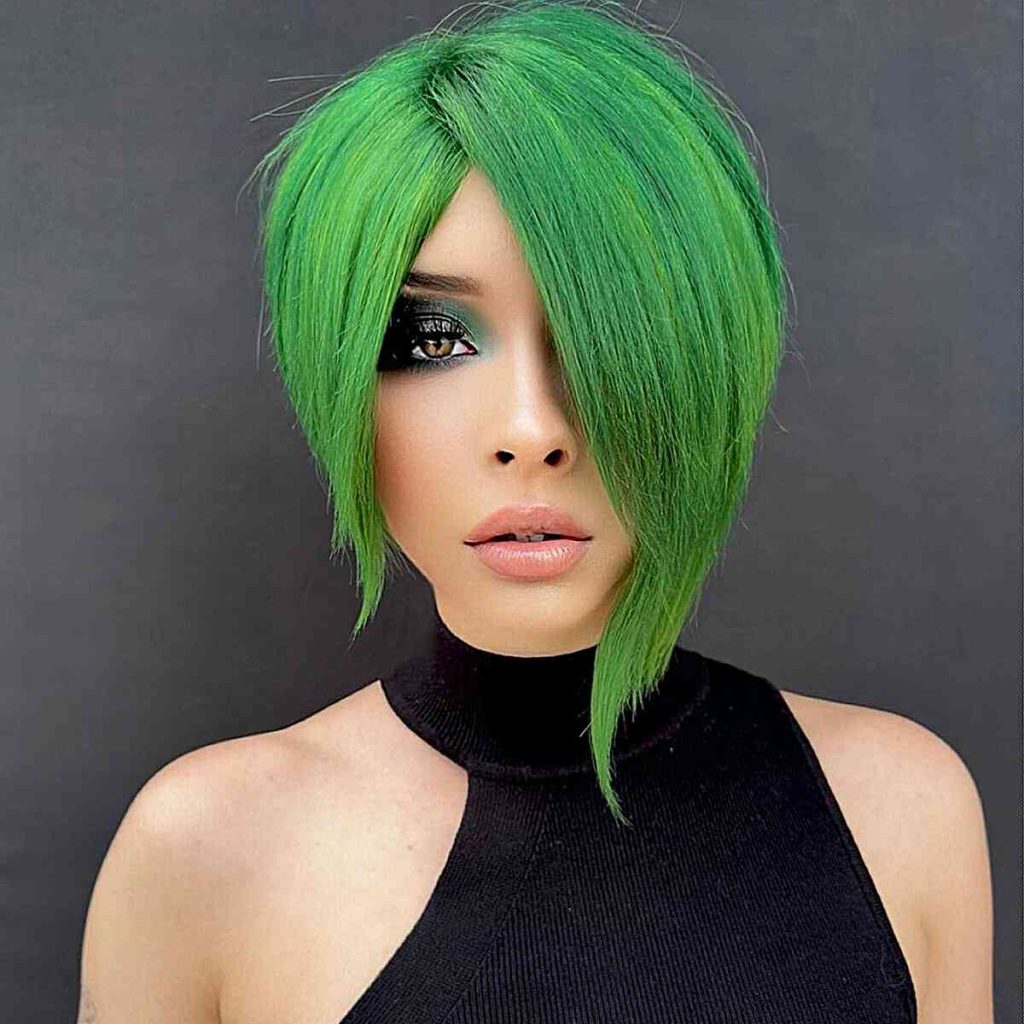 28 Green Hair Shades That Work for All Seasons