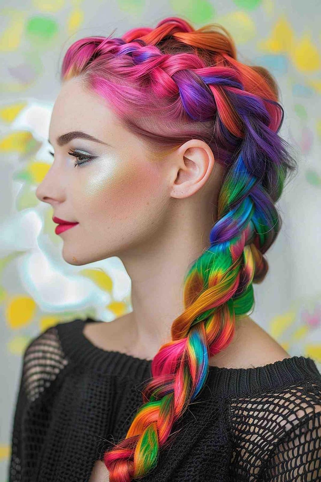 35 Vibrant Rainbow Hair Styles to Rock in 2025