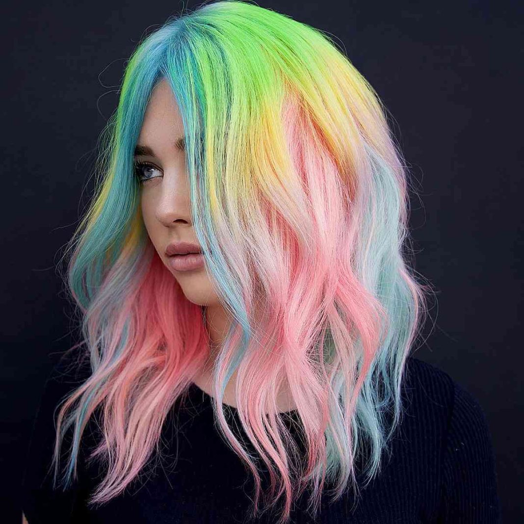 24 Rainbow Hair Ideas for 2026