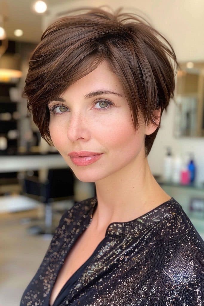 27 Bold Short Brown Hair Looks That Will Dominate 2025 | HAIRS