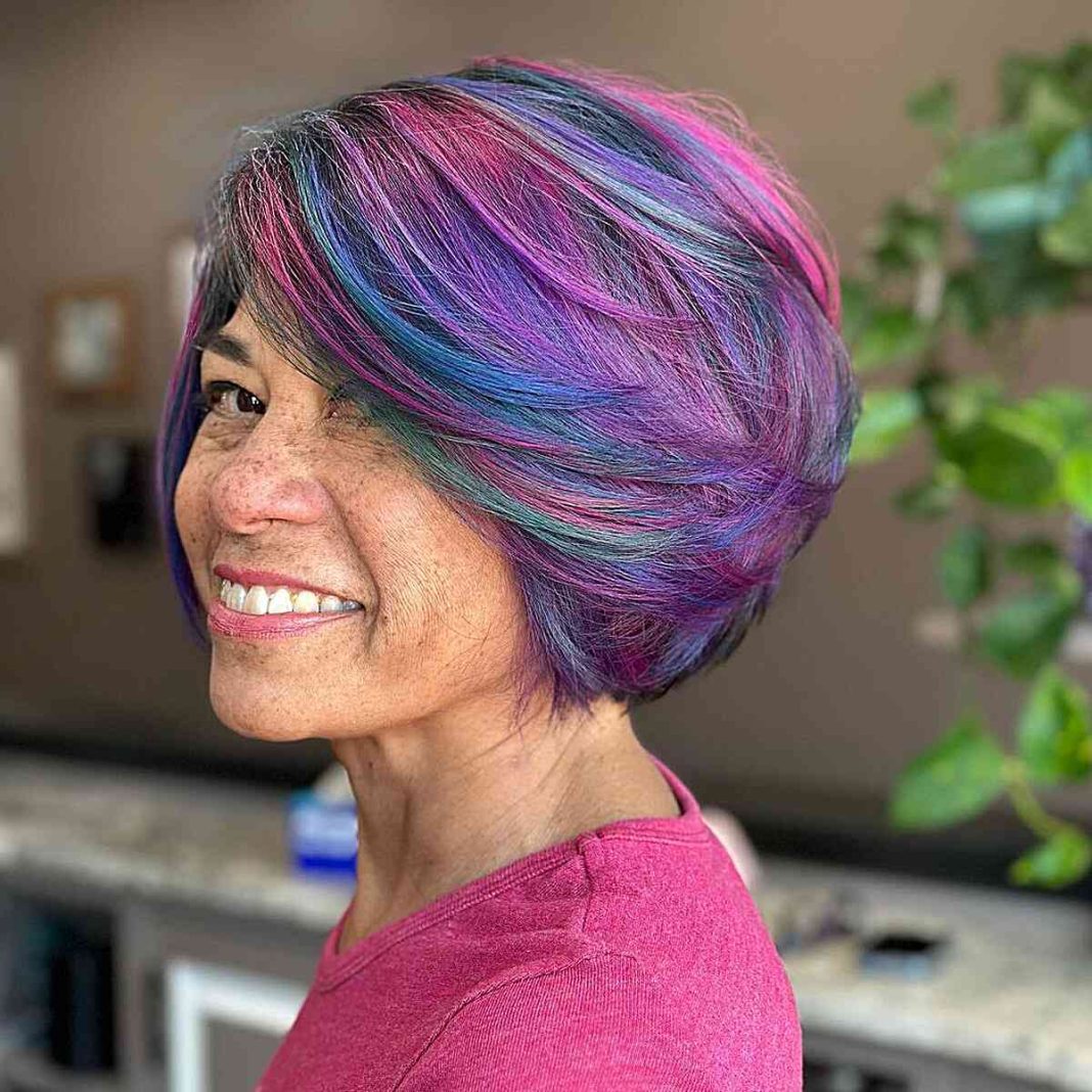 27 Bright and Bold Rainbow Hair Styles for 2025 | HAIRS