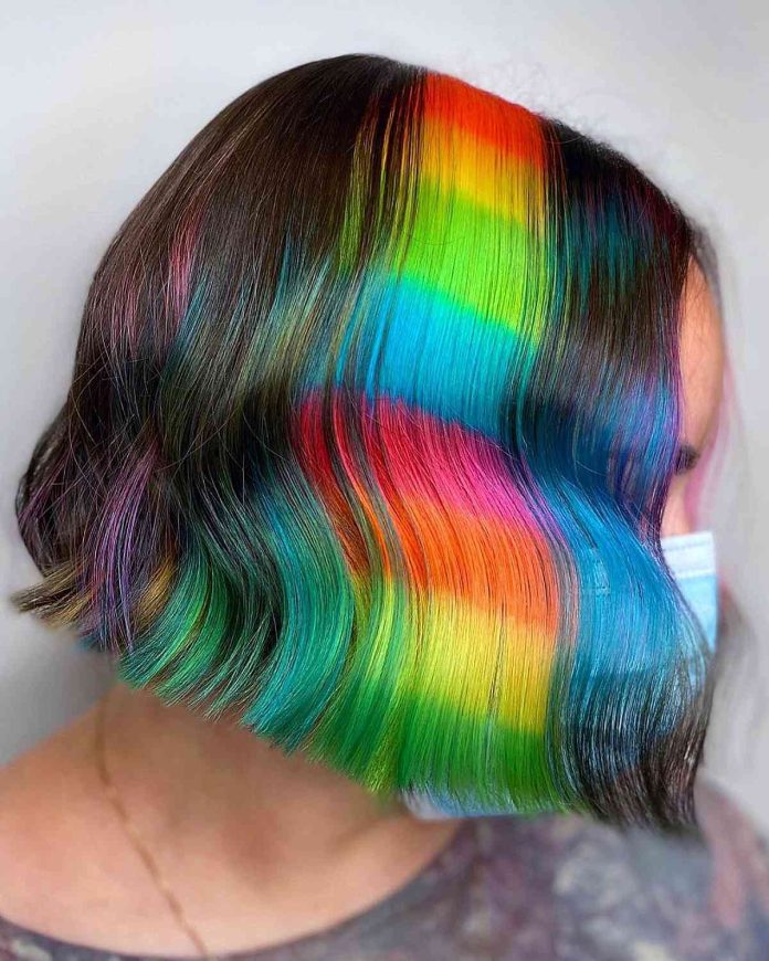 24 Rainbow Hair Ideas for 2026