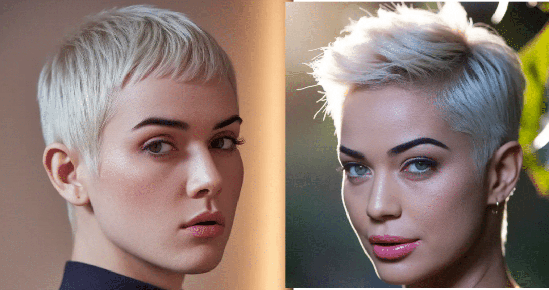 The Bold Elegance of a Buzz Cut for Women